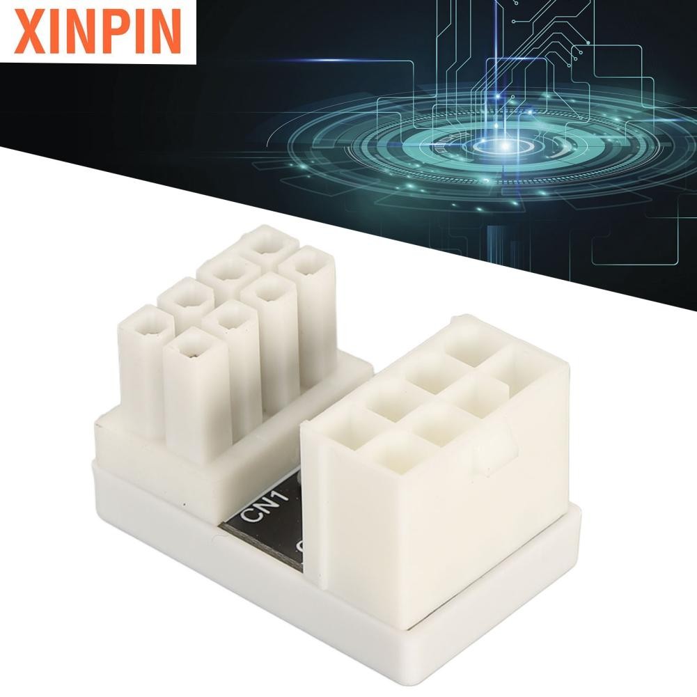 Xinpin Graphics Card 180 Degree Angle Power Adapter 8 Pin GPU U Turn ...