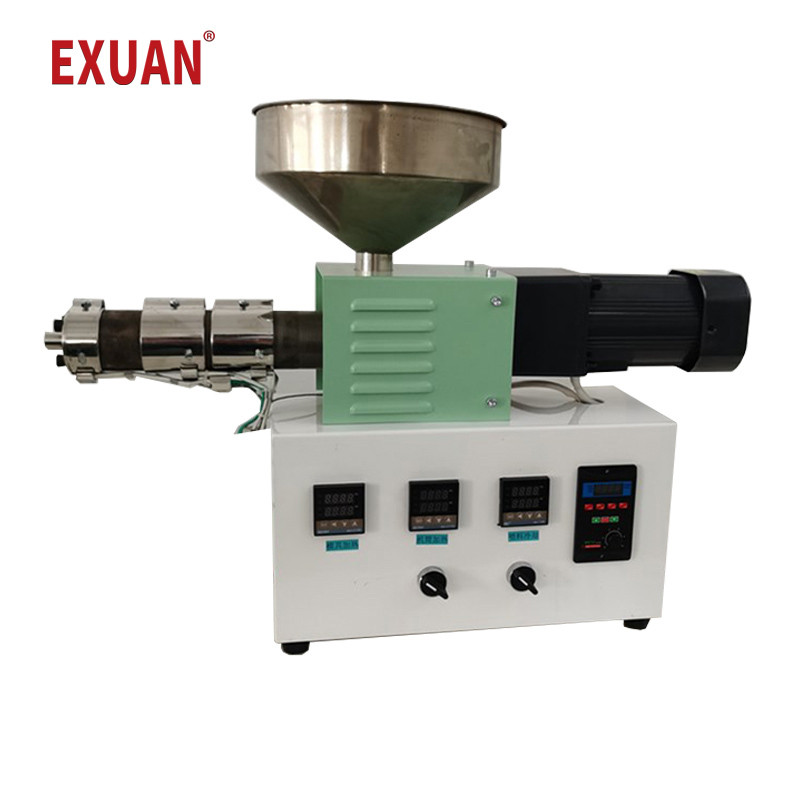 SJ25 Laboratory Desktop Small Extruder Plastic PE PVC Extrusion ...