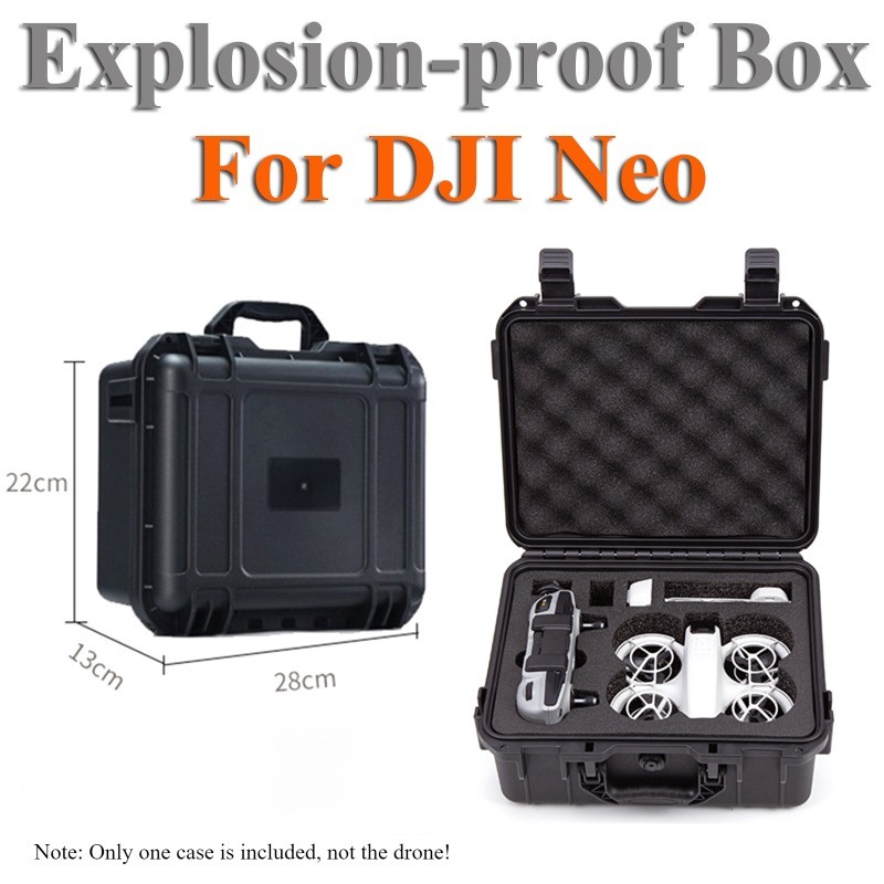 DJI Neo Fly More Combo Storage Case Portable Hard Shell Box Handbag ...