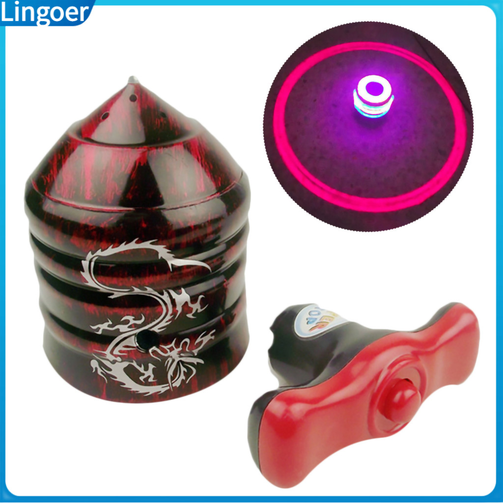 Lingoer| Safe Spinning Top for Kids Creative Spinning Top Cool Color ...