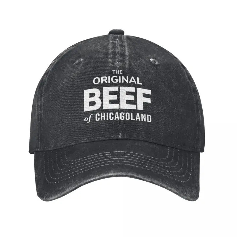The Original Beef Of Chicagoland Baseball Caps for Men Women Distressed ...