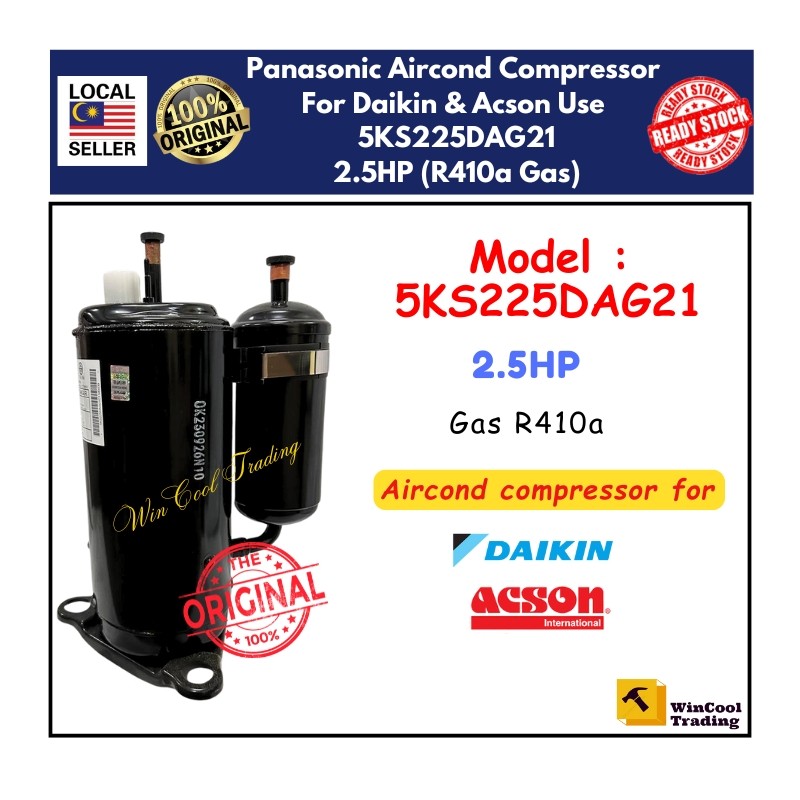 Panasonic 5KS225DAG21 / GMCC PA280G2CS-4MUL AirCond For Daikin & Acson ...