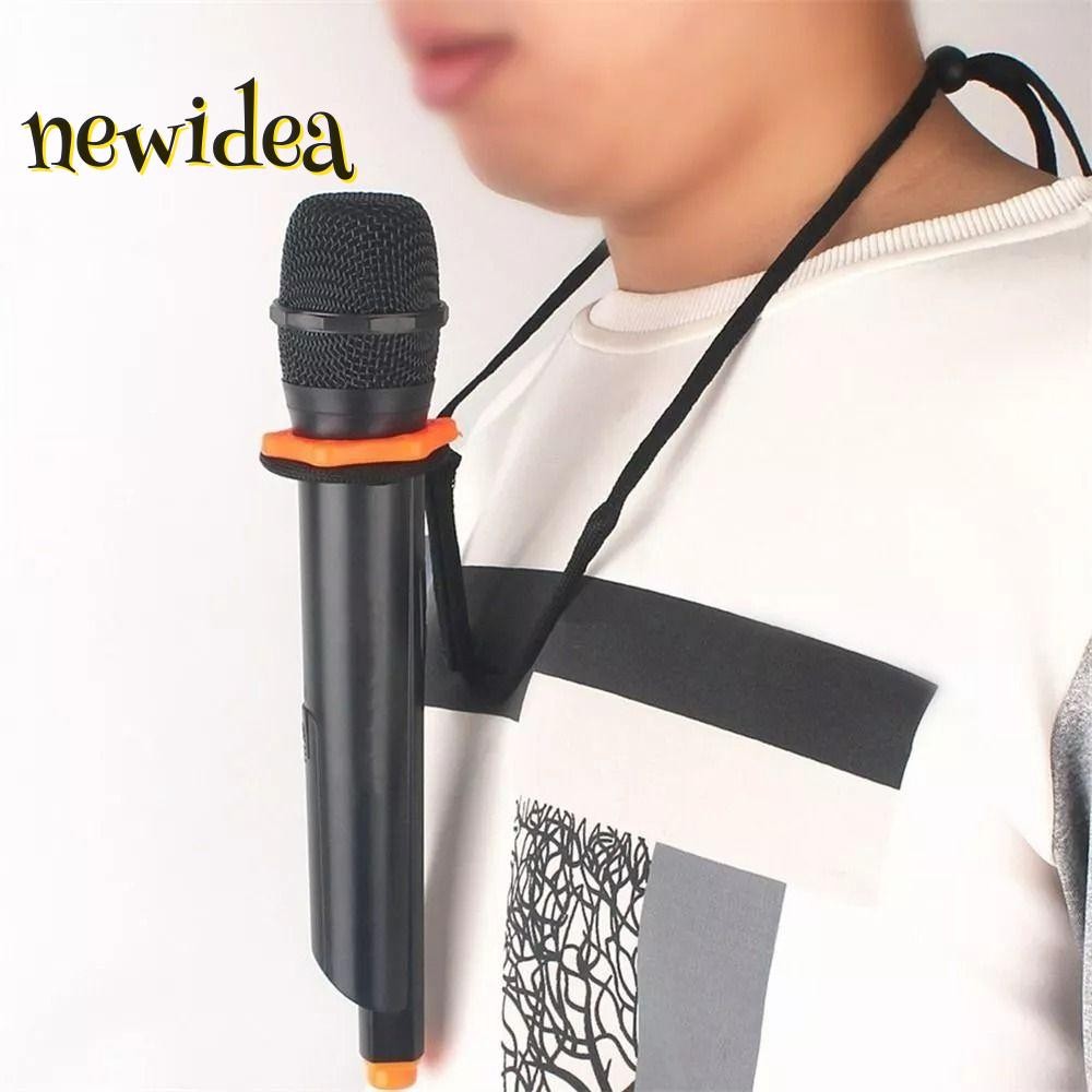 NEWIDEA Mic Stand, Black Creative Magic Tricks Mic Holder, Portable ...