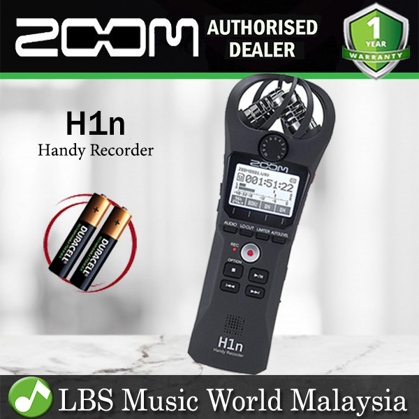 Zoom H1n Portable Digital Handy Recorder with Microphone (H 1n ...
