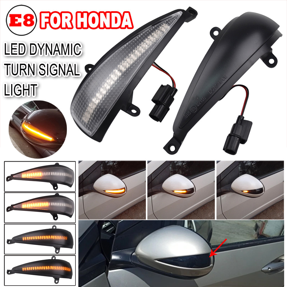 Dynamic Blinker for Honda Civic 8th Hatchback Coupe LED Turn Signal ...