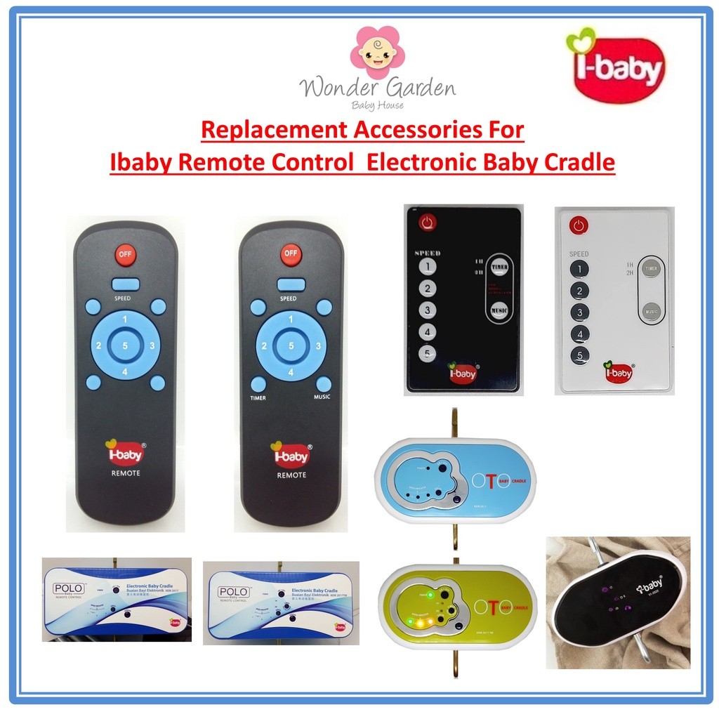 I Baby Polo Remote Control Cradle Motor Replacement Accessories (Alat ...