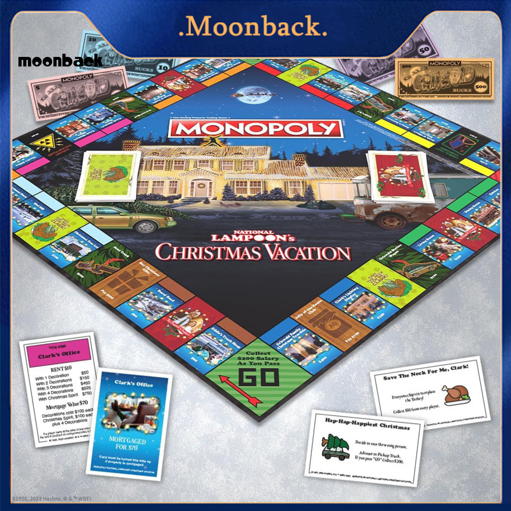 Moon Collector Edition Movie-themed Board Game Hilarious Christmas ...