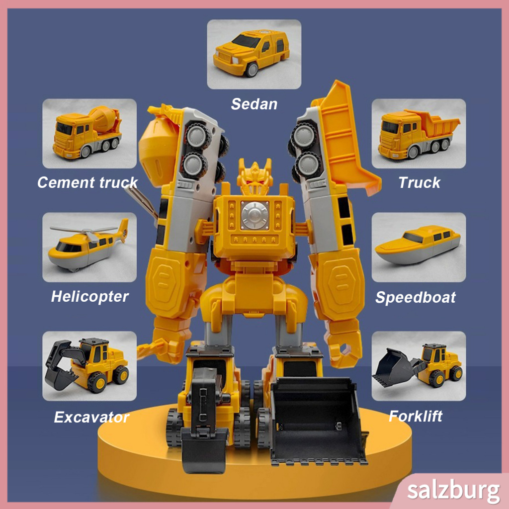 Transforming Robot Toy Modular Transformation Car Set Transforming ...