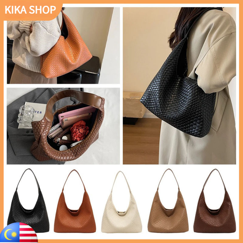 20241013 Niche Design Vintage Shoulder Bag Fashion PU Leather Handbag Casual Commuter Large ...