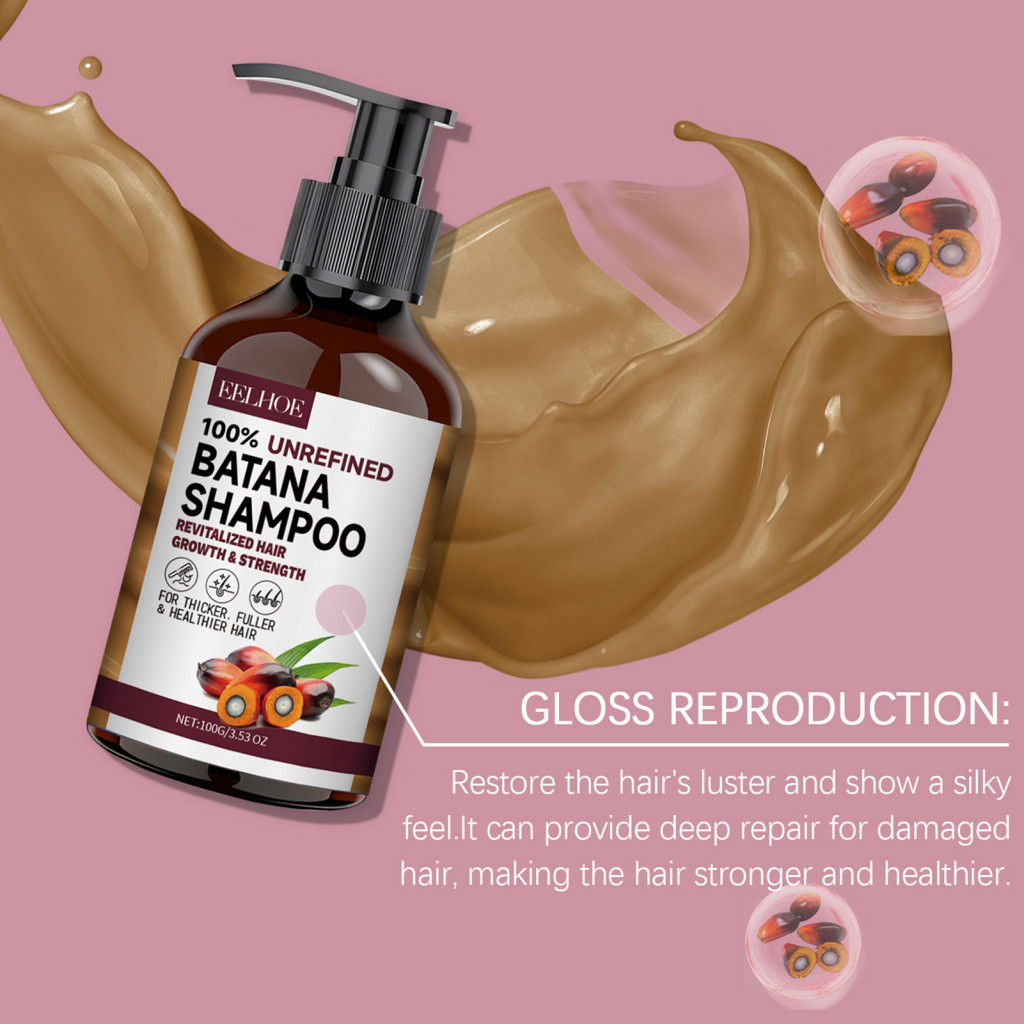 Dry Hair Shampoo Oil Control Shampoo Hydrating Batana Oil Shampoo for ...