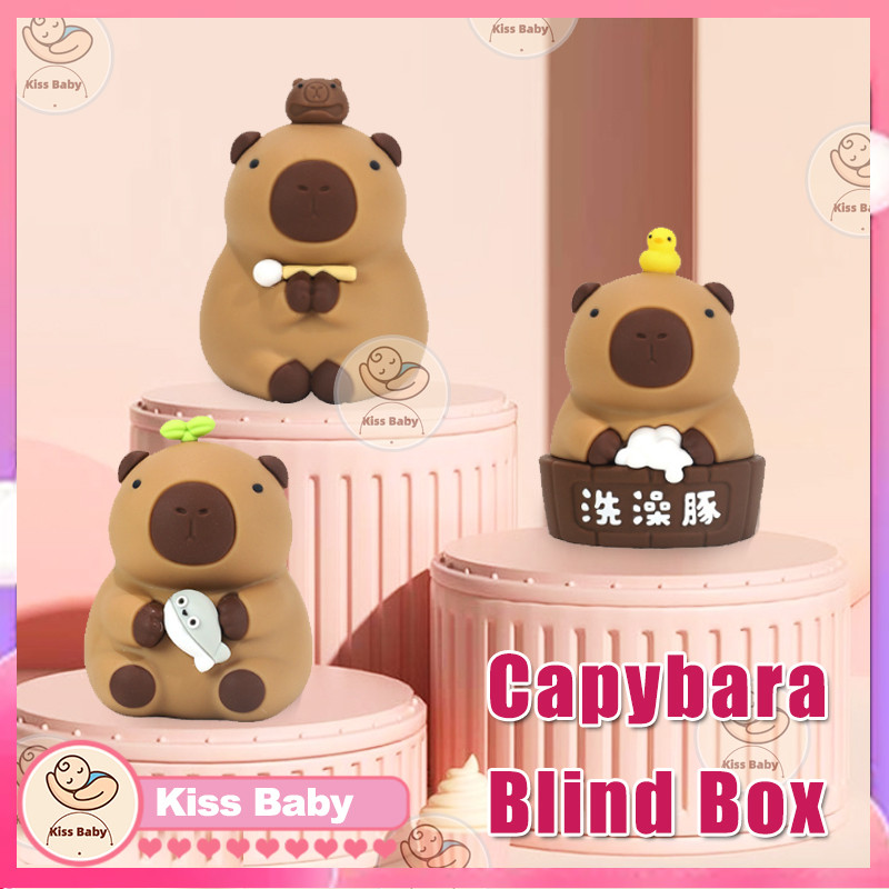 Capybara Blind Box Display Blind Box Doll Desktop Ornaments Kids ...