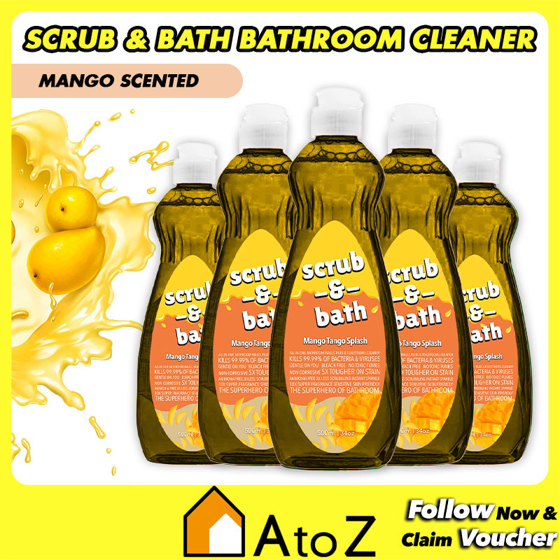 All in One Soap Scrub & Bath MANGO Deep Cleaning Bathroom HI Quality ...