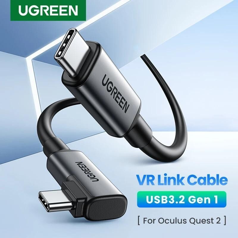 UGREEN Usb C VR Link Cable For Quest 2 Headset VR USB3.2 Gen1 5Gbps 5m ...