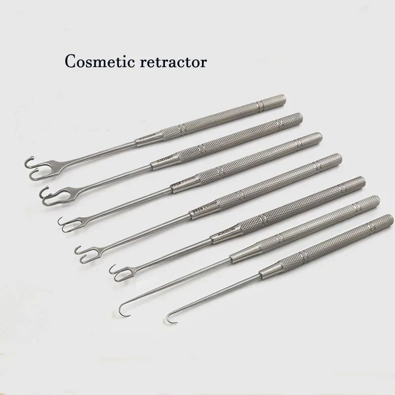 Cosmetic plastic tools eyelid pouch retractor Single claw double claw ...