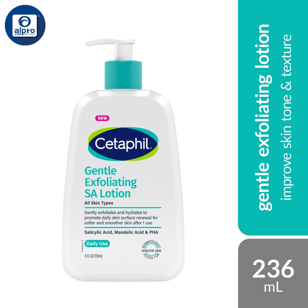 Cetaphil Gentle Exfoliating SA Lotion 236mL | Improve Skin Tone ...