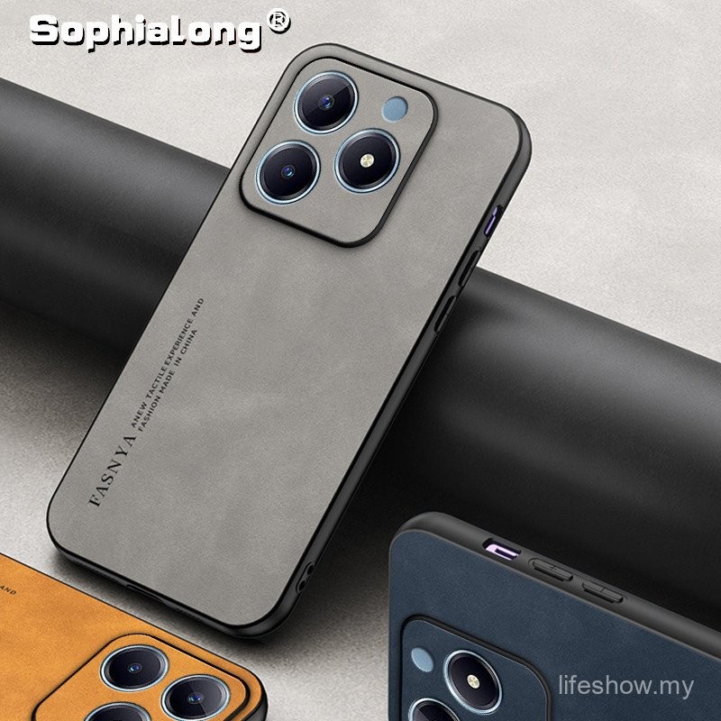 Cases for Realme C53 C63 C51 C61 Note 50 60 High Quality Hard Leather ...