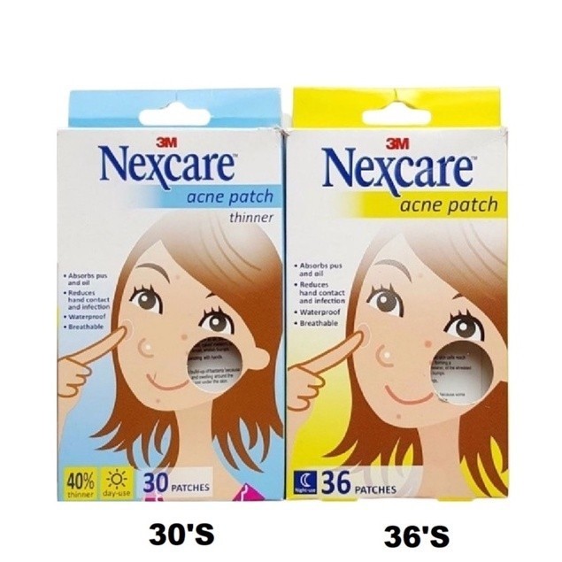 NEXCARE ACNE PATCH 36'S (EXP: 04/2029) / NEXCARE ACNE PATCH THINNER 30 ...