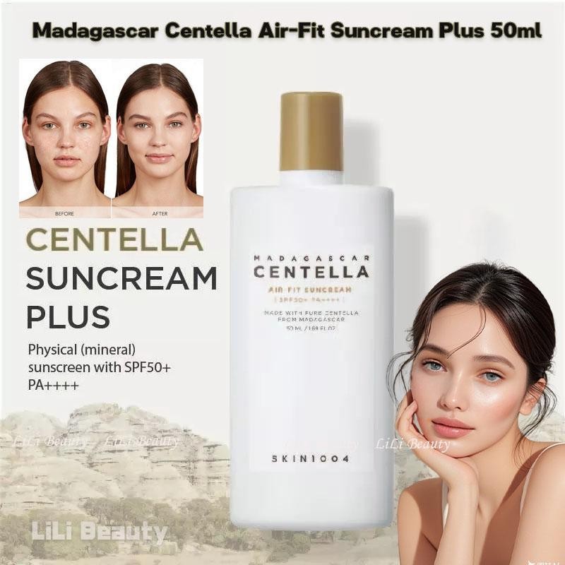 Madagascar Centella Air-Fit Suncream 50ml Sunscreen Face Protective ...