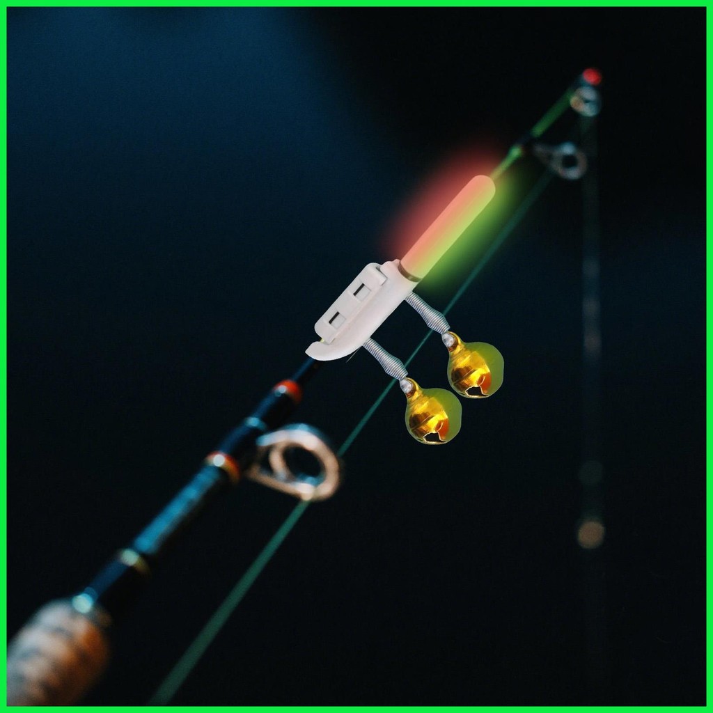 Fishing Pole Clamp on Light Fishing Indicator Glow Sticks Waterproof ...