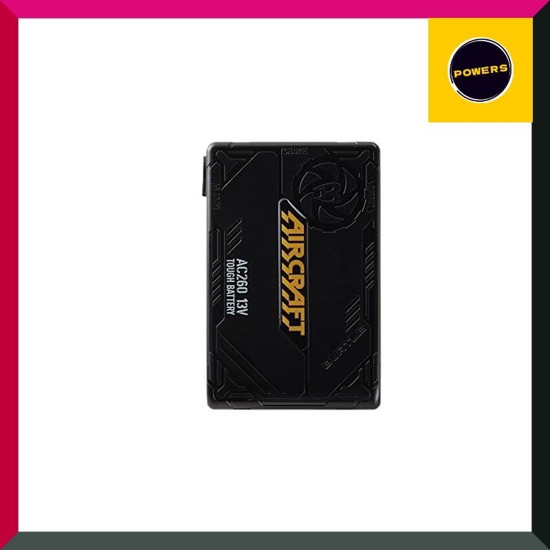 BURTLE Spring/Summer Aircraft Lithium Ion Battery Black AC260 35 F ...