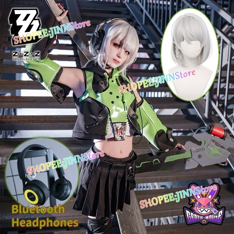 - JINN - ZENLESS ZONE ZERO Game Cosplay Outfit ANBY DEMARA Costumes ...