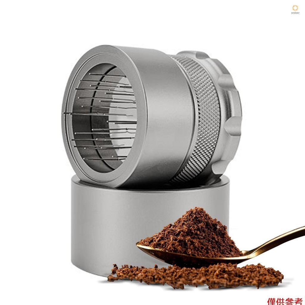 58mm Adjustable WDT Tool 22 Needles Coffee Distributor Leveler Tool ...
