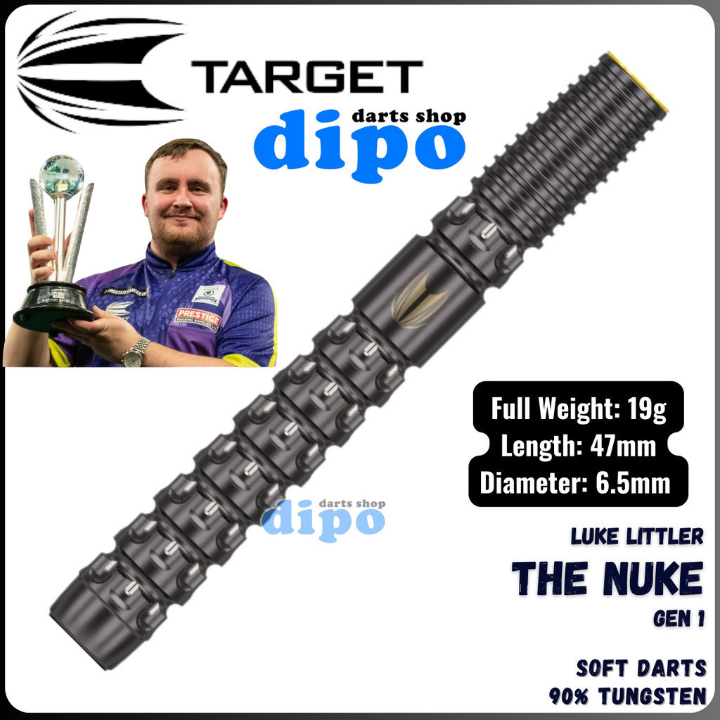 TARGET THE NUKE ( LUKE LITTLER Player Model) - Target Soft Darts ...