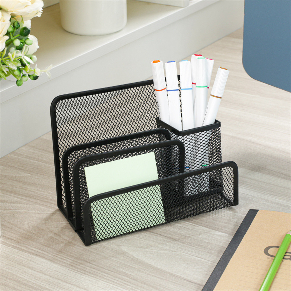 Office Storage Rack Metal File Organizer Letter Sorter Desk Mail ...
