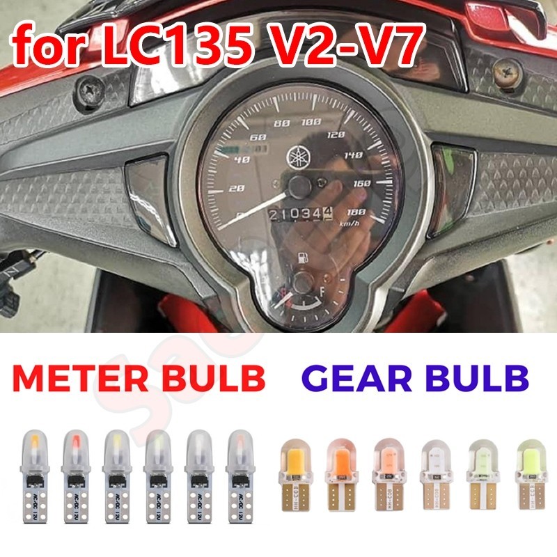 MALAYSIA.....YAMAHA LC 135 v2/v3/v4/v5/v6/v7 METER GEAR LED BULB Tukar ...
