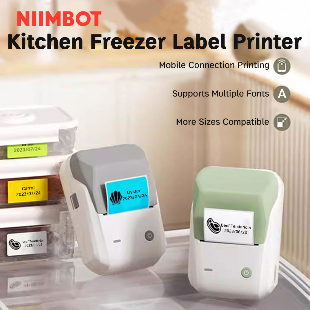 NIIMBOT B1 Bluetooth label printer for home and school, compatible with ...