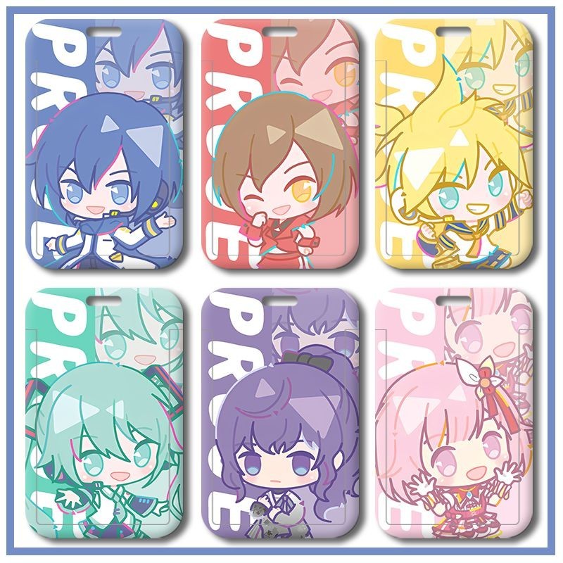 Project Sekai Hatsune Miku Custom Card Holder Student's School Badge ...