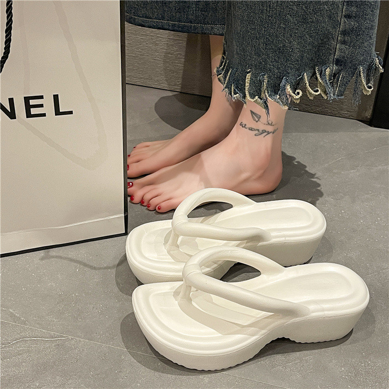 Selipar yang jenis wanita dan selesa, penambahan tinggi bersol tebal ...