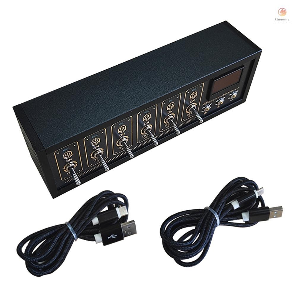 Premium Modular USB Hub with Voice Control Independent Switching OLED ...