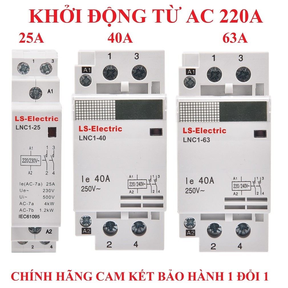 Starting From 1 Phase LS-Electric AC 220v 25A 40A 63A High Quality ...