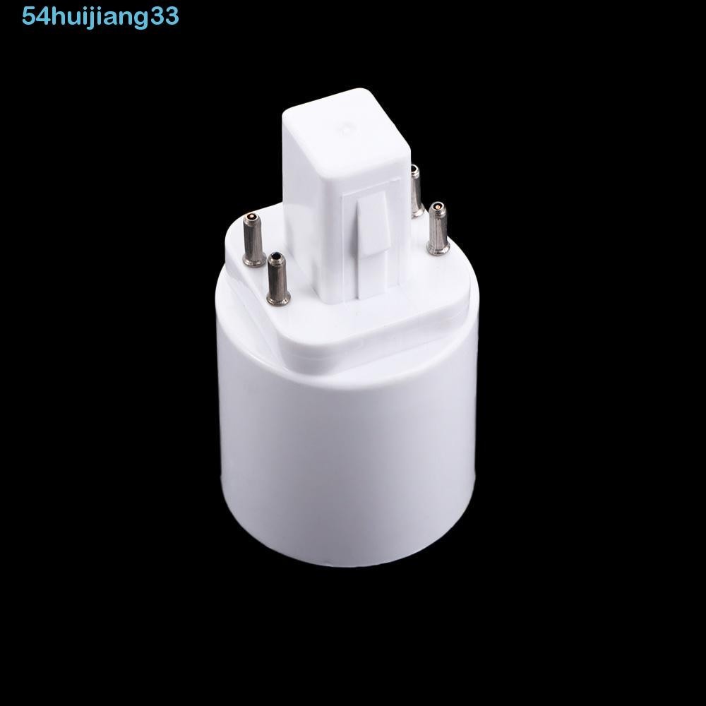 HUIJIANG Socket Converter 4Pin LED GX24Q To E27 Screw Adapter | Shopee ...