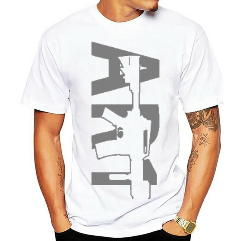 New AR-15 T-Shirt Rifle Gun Camo American Size SMLXL.2XL3XL4XL 100% ...