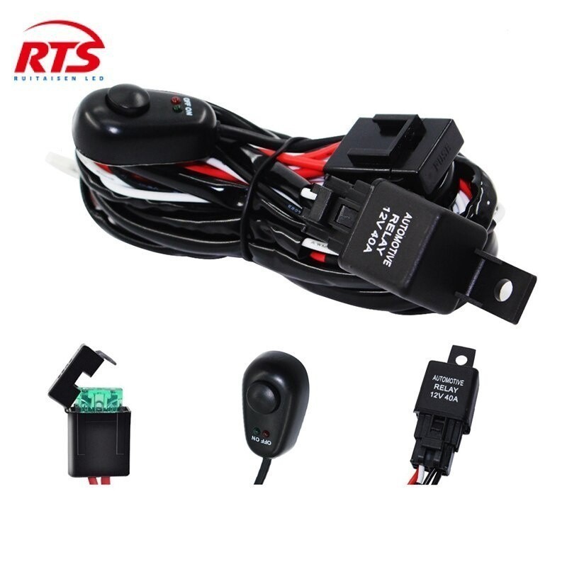 [Ready Stock]Led Work Light Bar Cable Car Auto Off Road Driving Fog ...