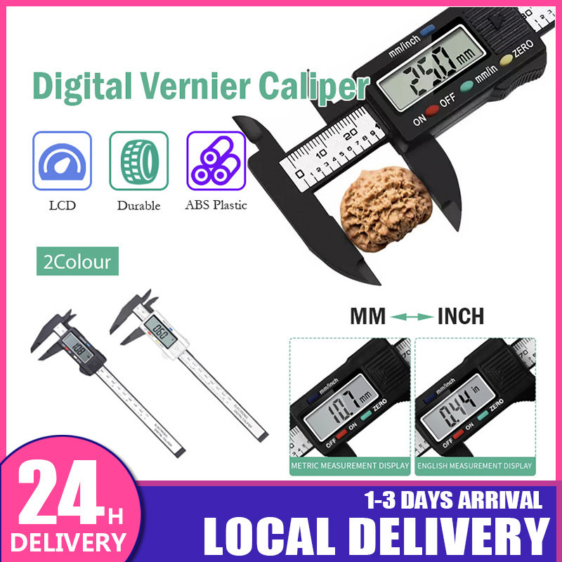 [Ready Stock] Digital Caliper Electronic Vernier Caliper 0-150mm Ultra ...