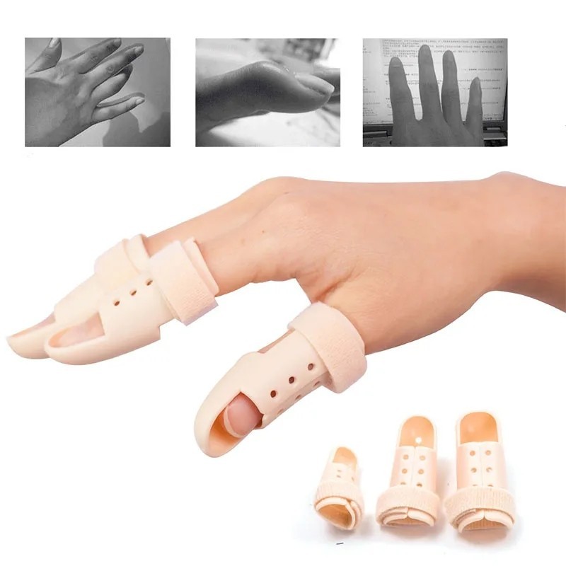 1Set/6Pcs Finger Fracture Fixator Finger Joint Support Splint ...