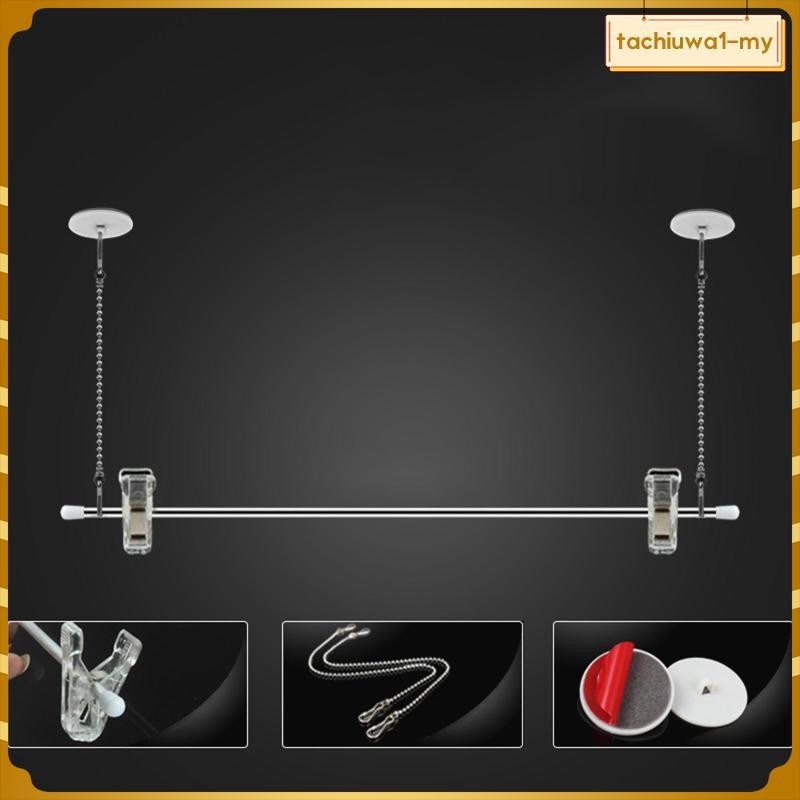 [TachiuwadcMY] Ceiling Sign Hanger Banner Hanger for Frame LED Panel ...