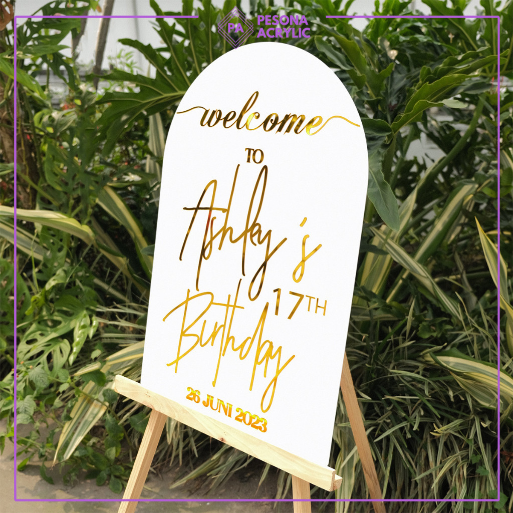 Acrylic Welcome Sign/Wedding Sign/Greeting Board/Greeting Board Only ...