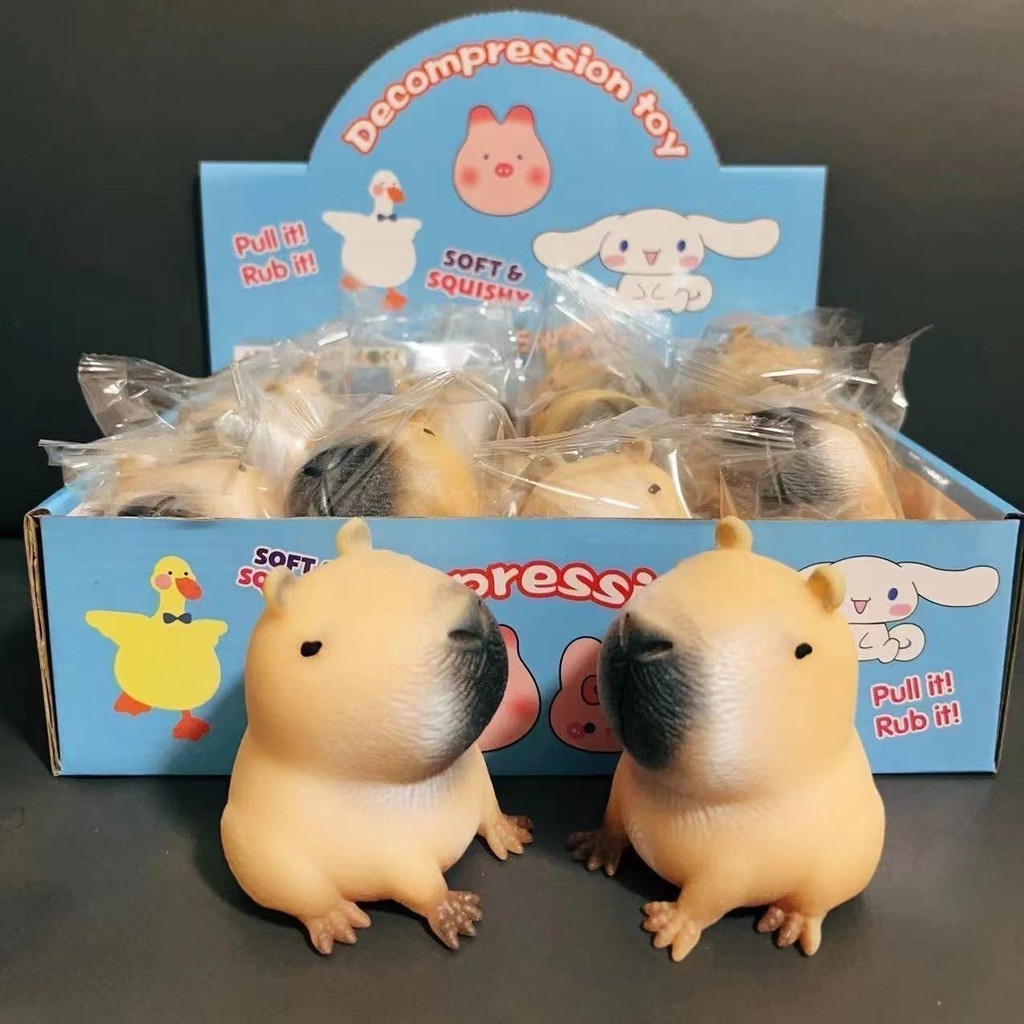 Capybara Adult Kids Cute Capybara Jumbo Squishy Kawaii Animal Slow ...