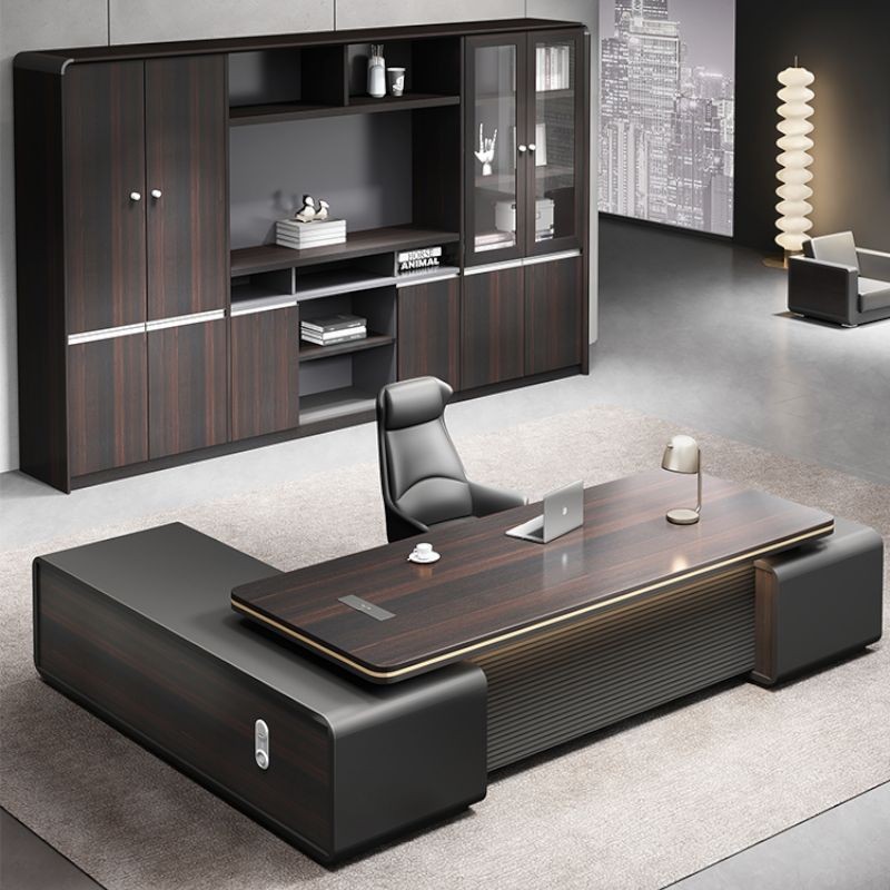 Light luxury boss desk/Simple modern boss desk/Administrative desk ...