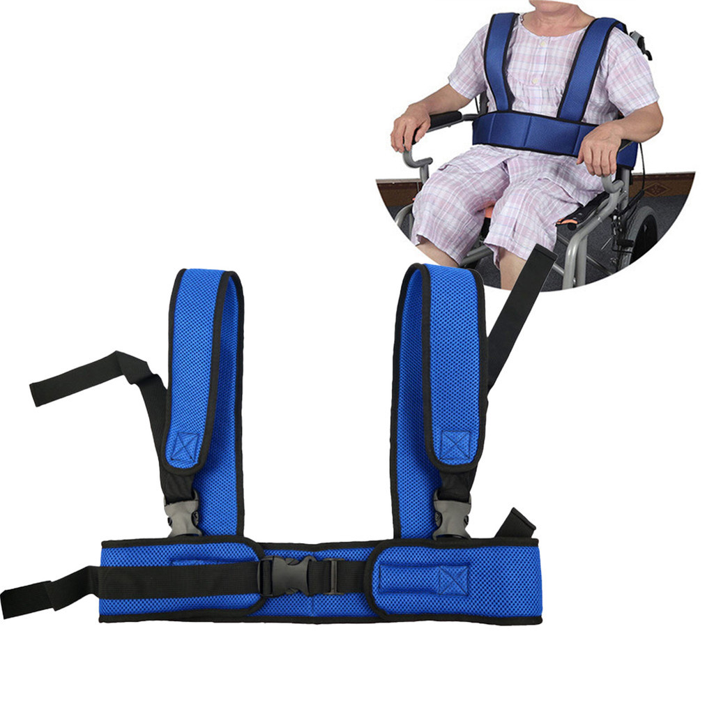Wheelchair Fall Prevention Safety Seat Belt Restraint Chest Harness ...