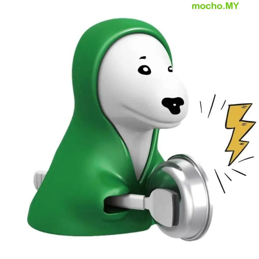MOCHO Meme Dog Toy, Green Clothed Dog Voice Knocking The Basin Puppy Doge, Sensory Experience ...