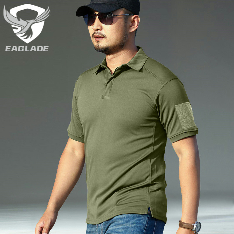 Eaglade Tactical Polo for Men in Green IXP A01 | Shopee Malaysia