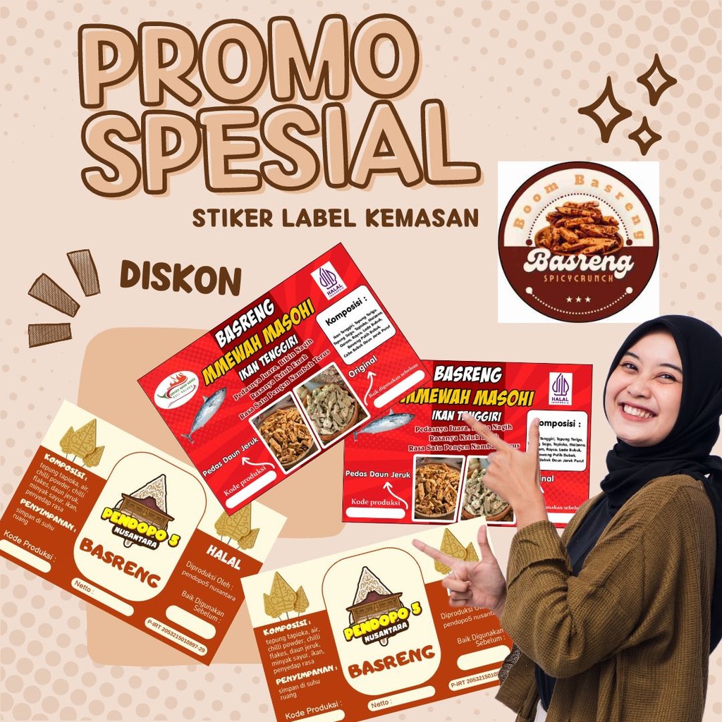 Sticker STICKER LABEL STICKER LABEL STICKER CUSTOM STICKER CUSTOM FOOD ...