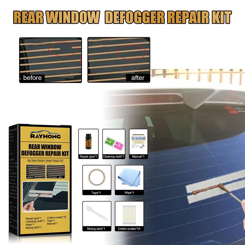 MAELOVE2 Rear Window Defogger Repair Kit Quick Repair Car Rear Defogger ...