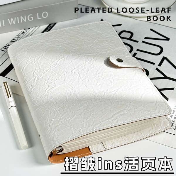 journal notebook memo pad A5 buku nota daun longgar lipit yang boleh ...