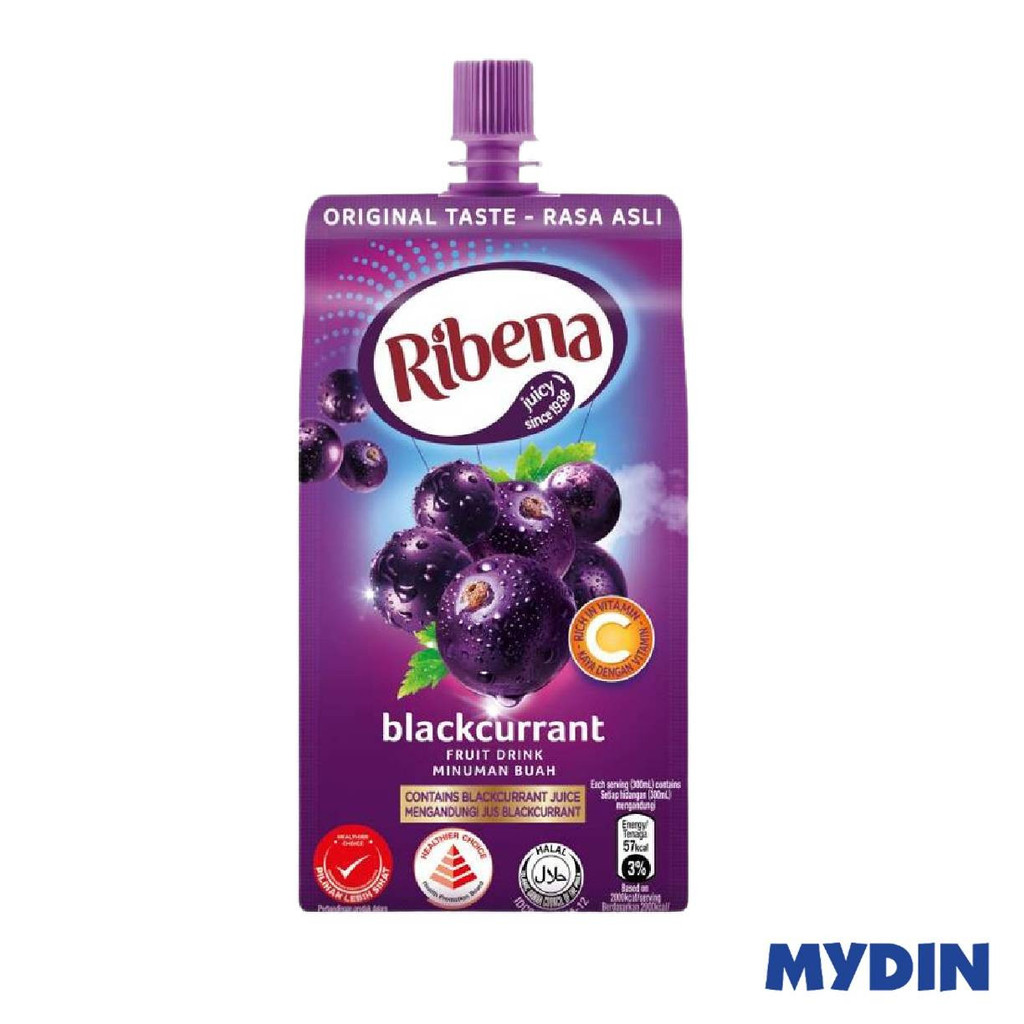Ribena Blackcurrant Fruit Drink (300ml) | Shopee Malaysia